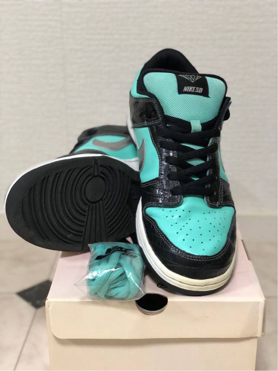 Nike Dunk Low Pro SB 29cm 2足セット 国内正規品 Tiffany sbtg sabotage ティファニー サボタージュ Supreme Box Logo ...