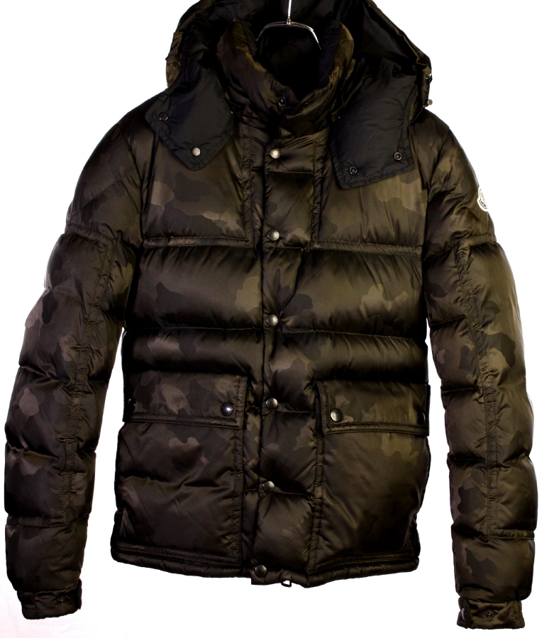 24万 モンクレール BREL 迷彩 ナイロン ダウンジャケット サイズ1 カーキ 国内正規品 MONCLER(1)｜売買されたオークション ...