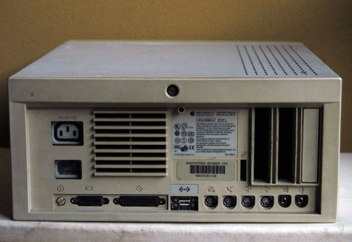 Macintosh Quadra650/170MBHDD/40MB/CD-ROM/CPU=XC68040RC33M(68k)｜売買された ...