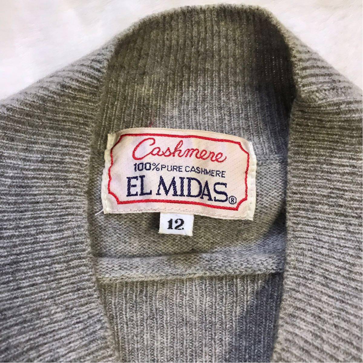 カシミヤ 100% EL MIDAS エルミダ モックネック ニット セーター ボトルネック グレー 12 秋冬 レディース シンプル(Lサイズ)｜売買されたオークション情報、yahooの商品 ...