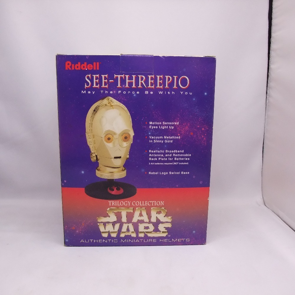 フィギュア Riddell STAR WARS TRILOGY COLLECTION Cー3PO 高岡鐘紡店(C-3PO)｜売買された ...