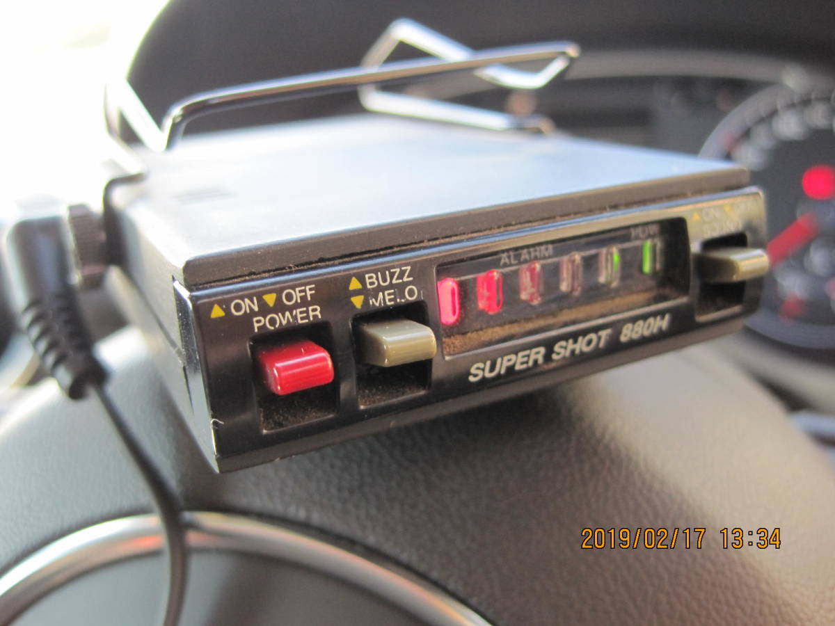 カー用品 取締回避 レーダー感知機 SUPER SHOT 880H バイザー取付け型(その他)｜売買されたオークション情報、yahooの商品 ...