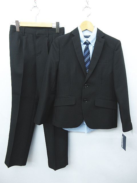品 BACK＆FORTH 子供用 スーツ 男児用 140サイズ 5点セット 入学式 卒業式 発表会 冠婚葬祭 フォーマル 結婚式 パーティー 尾(140（135～144cm）)｜売買された ...