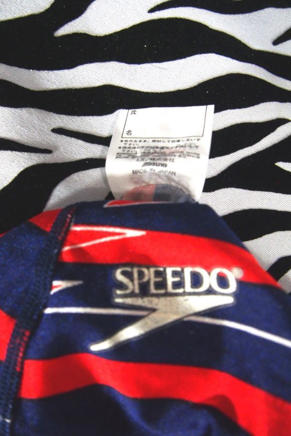 r1_2848F SPEEDO スピード mizuno ミズノ 日本製 激レア 80s 90s JSS ハイレグ競泳水着 YバックサイズL ...