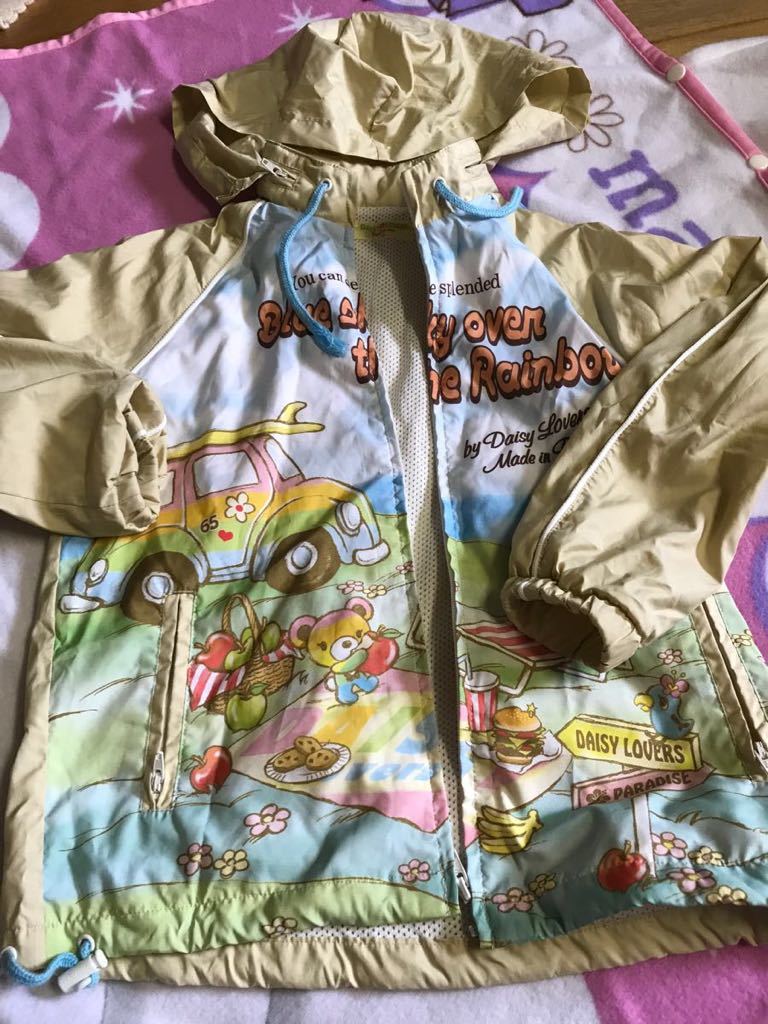 デイジーのウインドブレーカー120(ジャケット、上着)｜売買されたオークション情報、yahooの商品情報をアーカイブ公開 - オークファン（aucfan.com）