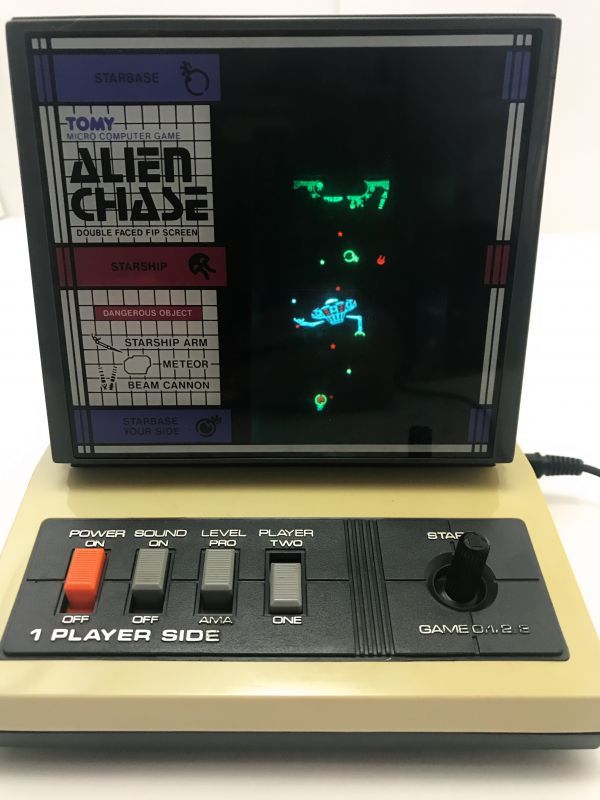 TOMY LSI ALIEN CHASE エイリアンチェイス 昭和玩具 1983年製 稼動品(電気仕掛け)｜売買されたオークション情報 ...