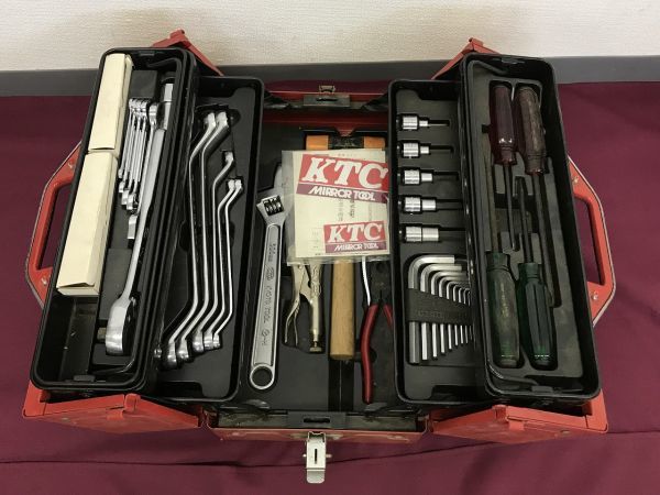 I342-yA109708 KTC HIGHEST QUALITY TOOLS 工具 ツールボックス 長期保管品②(工具セット)｜売買されたオークション情報、yahooの商品情報をアーカイブ ...