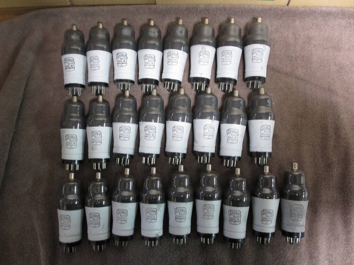 ジャンク 真空管 PEN45 DD 25本まとめて MAZDA 24本 EDISWAN 1本(真空管)｜売買されたオークション情報、yahoo ...