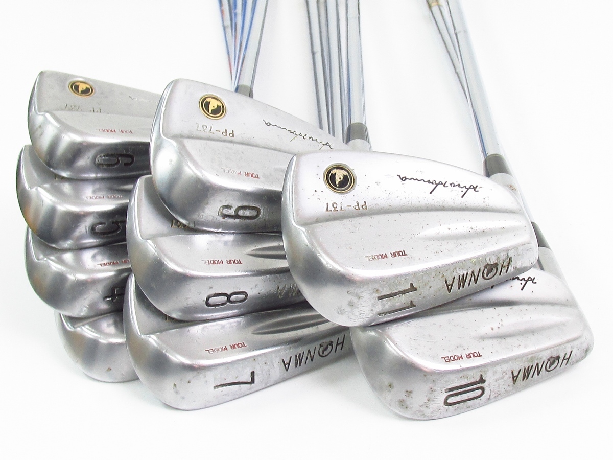 HONMA 本間 PP-737 TOUR MODEL 左利き用 レフティ #3 11 アイアン TRUE TEMPER Dynamic ...