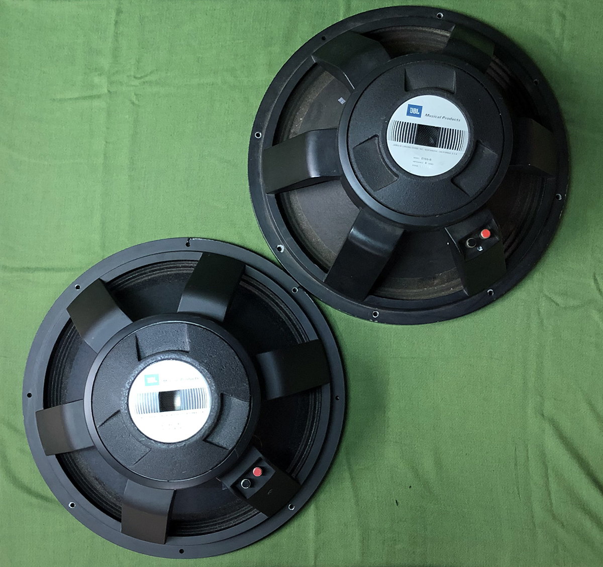 JBL / E155-8 46cm 18inch. ウーファーユニット 2本セット(パーツ、設置用品)｜売買されたオークション情報、yahooの商品情報をアーカイブ公開 - オークファン ...