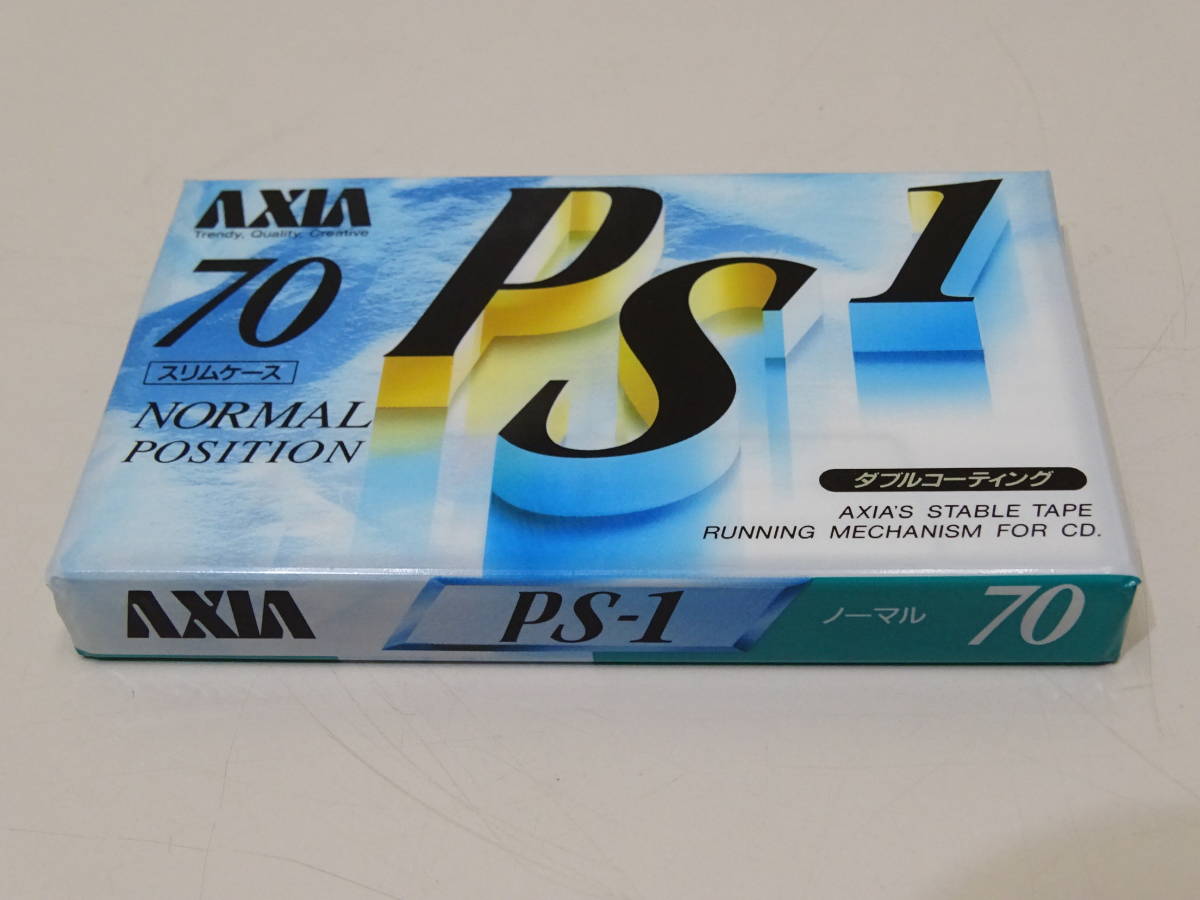 AXIA アクシア ノーマルテープ PS-1 10巻BOX 2個セット 合計20本 70分 カセットテープ 品(記録媒体)｜売買された ...