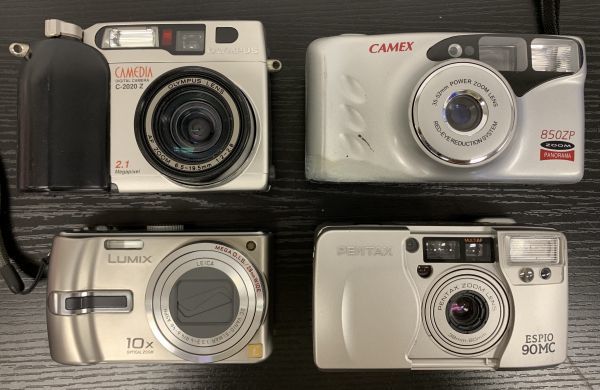 N022-sA2921 OLYMPUS Panasonic PENTAX CAMEX コンパクトカメラ コンデジ 4点セット 現状品⑥(コンパクトカメラ)｜売買されたオークション情報 ...