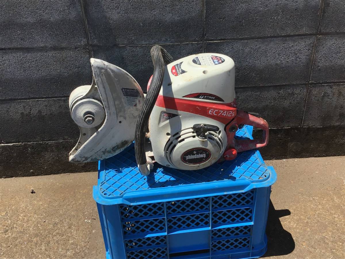 売切 新ダイワ EC7412S エンジンカッター コンクリートカッター 現状渡しD13(コンクリートカッター)｜売買されたオークション情報、yahooの商品情報をアーカイブ公開 ...