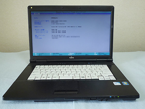FUJITSU LIFEBOOK A552/E Celeron B820 1.70GHz ジャンク(15インチ～)｜売買されたオークション情報、yahooの商品情報をアーカイブ公開 ...