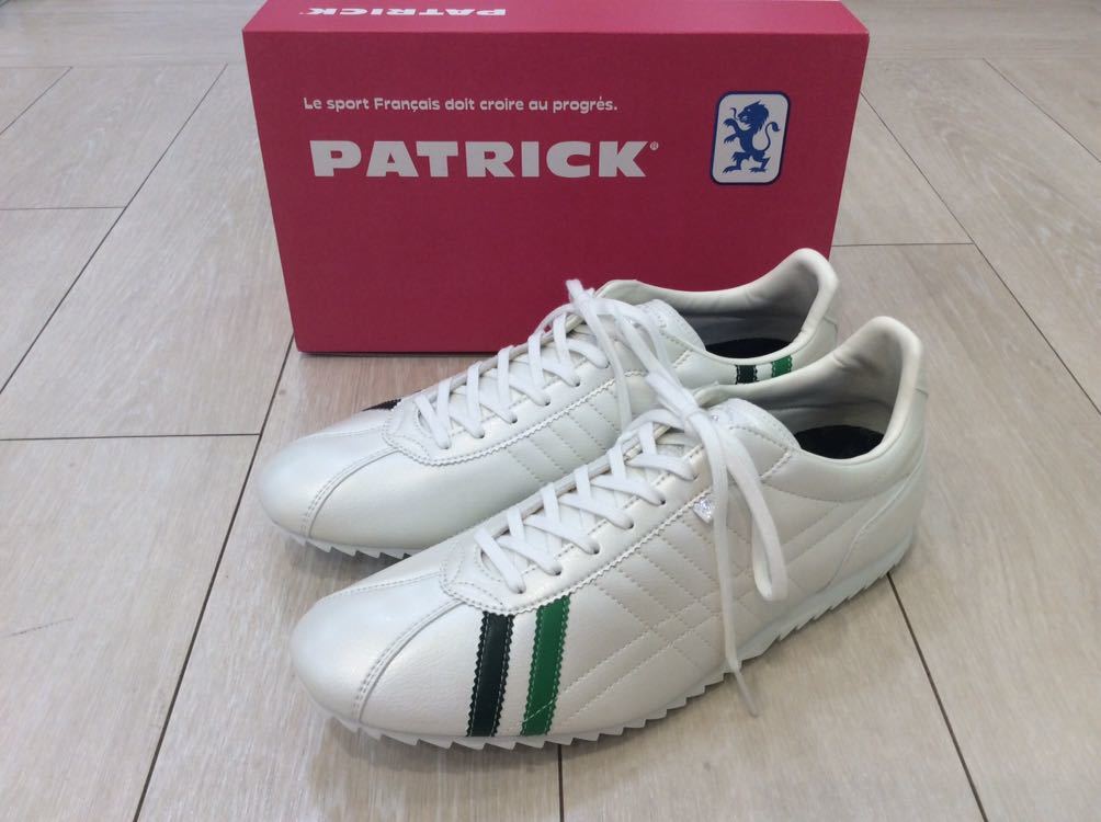 店頭展示品 PATRICK パトリック SULLY シュリー P.GRN パールグリーン 43 26.5 27cm 定価税込12 960円(43（27.0cm目安）)｜売買されたオークション ...