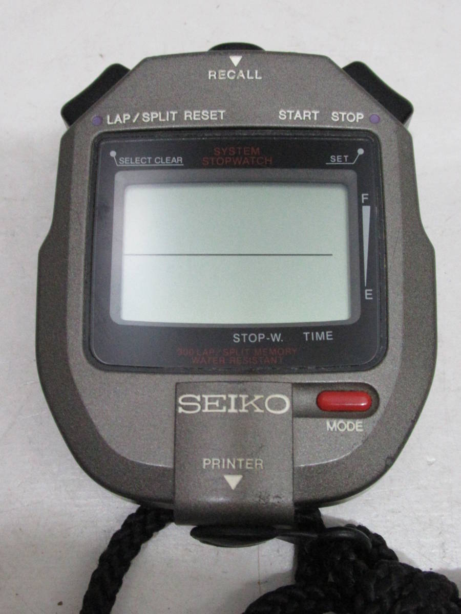 ジャンク SEIKO セイコー ストップウォッチ S143-4A00(陸上競技)｜売買されたオークション情報、yahooの商品情報をアーカイブ ...
