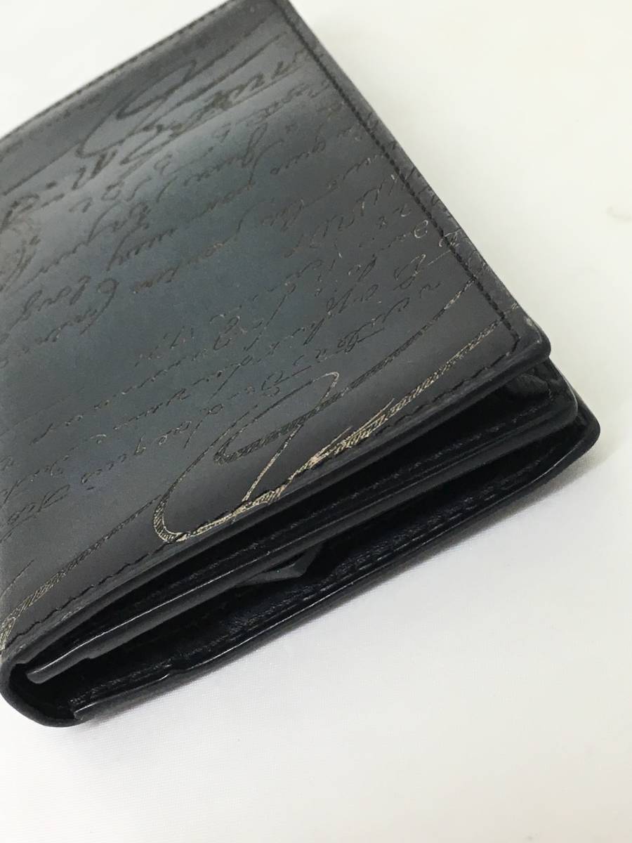 Berluti ベルルッティ サンタル カリグラフィ ブルーパティーヌ 長財布 ヴェネチアレザー メンズ財布 SANTAL E0197(長財布 ...