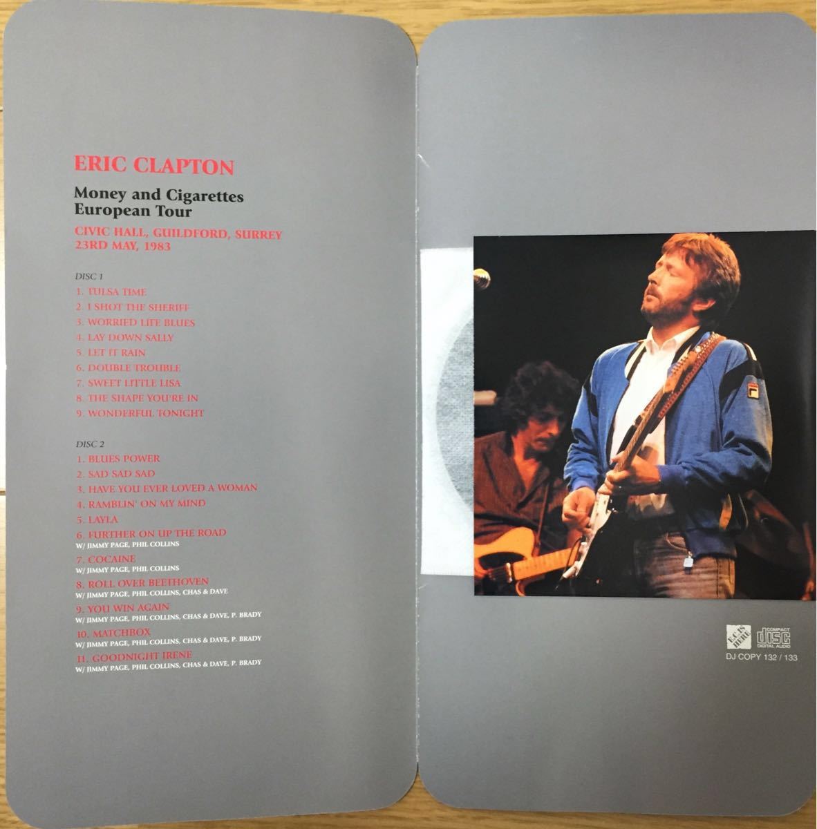 ERIC CLAPTON PAGE & COLLINS JIMMY PAGE / PHIL COLLINS / 2枚組プレス盤CD ...