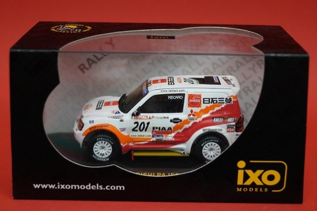 ixo イクソ 1/43 Mitsubishi 三菱 Pajero パジェロ Winner Dakar 2002 #201 RAM068 ...