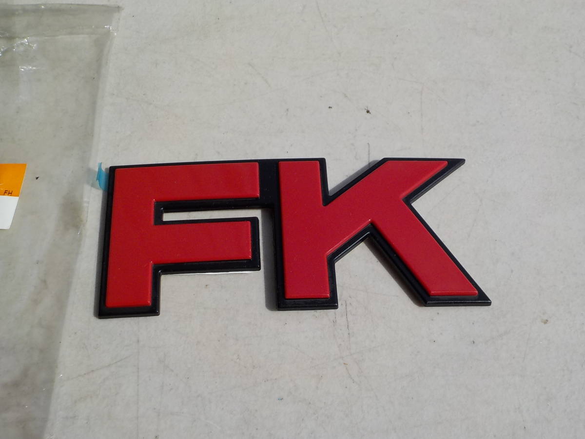 三菱 ふそう FK エンブレム 当時物 FK617 FK6 レトロ デコトラ 旧車 トラック 昭和 MITSUBISHI FUSO ...