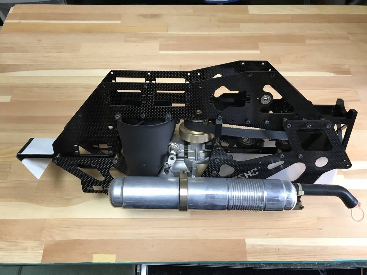 KYOSHO 京商 キャリバー 90 フレーム YS91SR ファンテック マフラー Quest クエスト インパクション Inpaction ...