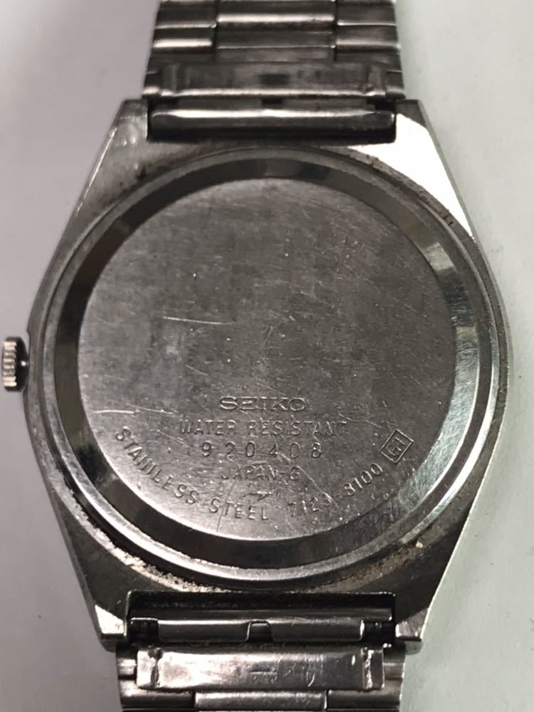 SEIKO セイコー TYPE2 タイプツー7123-8100 クォーツ 不動 メンズ腕時計(その他)｜売買されたオークション情報、yahooの商品情報をアーカイブ公開 - オークファン ...