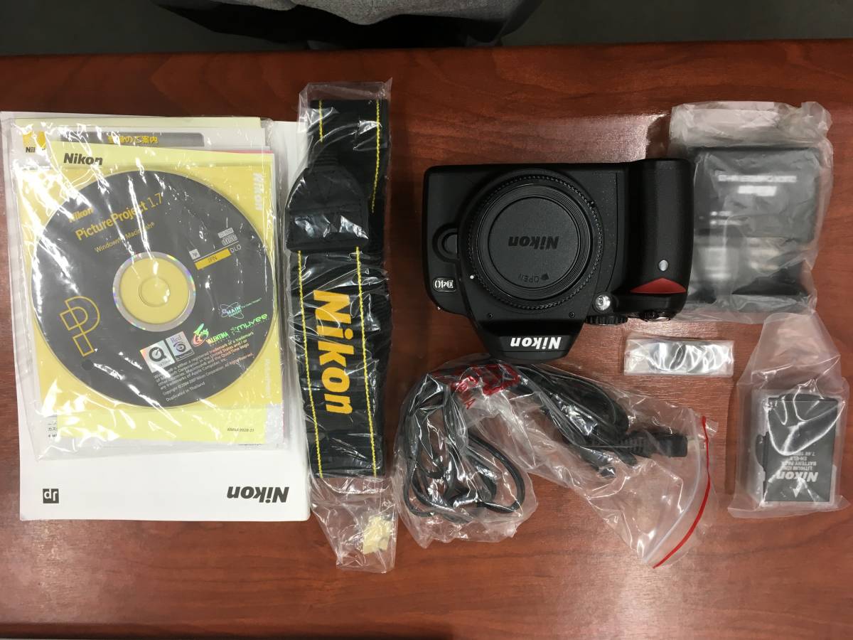 Nikon D40(ニコン)｜売買されたオークション情報、yahooの商品情報をアーカイブ公開 - オークファン（aucfan.com）