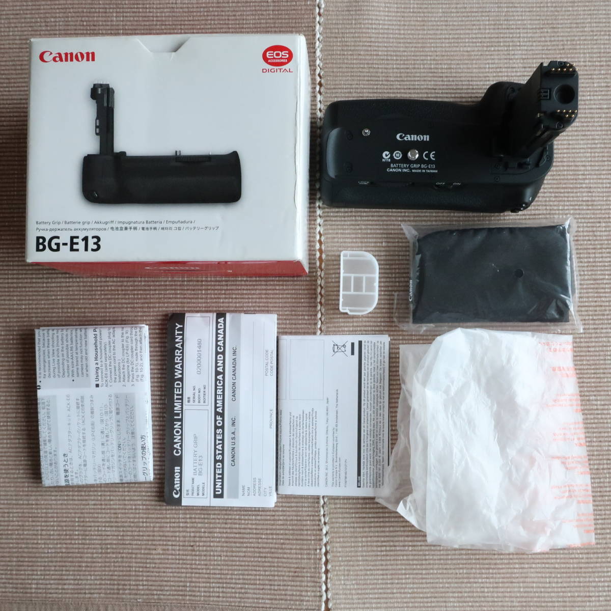 キヤノン純正品 BG-E13 EOS 6D用バッテリーグリップ(キヤノン)｜売買されたオークション情報、yahooの商品情報をアーカイブ公開 - オークファン（aucfan.com）