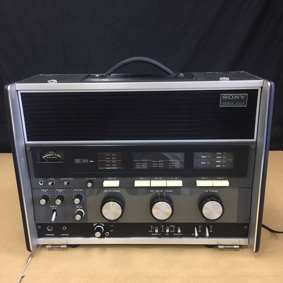 A24i18R SONY ソニー WORLD ZONE FM AM SOLID STATE 23BAND RADIO CRF-230B(アンティーク)｜売買されたオークション情報、yahooの ...