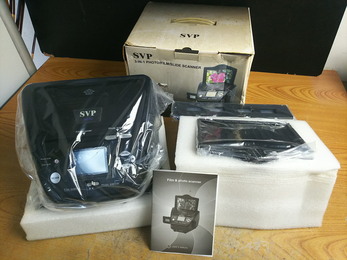 Y10-41 品 SVP 3-IN-1 PHOTO/FILM/SLIDE SCANNER PS9700 写真/フィルム/スライドスキャナー 動作未確認(フィルムスキャナ)｜売買された ...