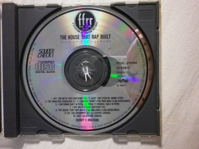 Hurby's Machine/The House That Rap Built 1988 1988年発売 P32L-20066 廃盤 国内盤 ...