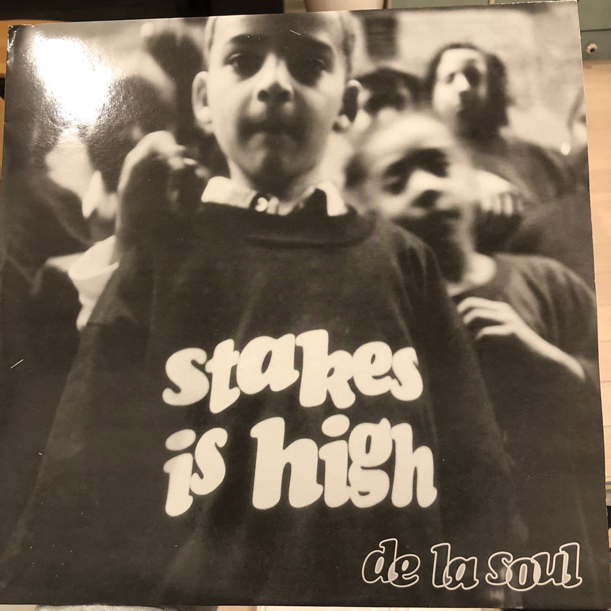 DE LA SOUL / Stakes is high 2LP USオリジ 盤質良好 綺麗 2枚組(ラップ、ヒップホップ)｜売買された ...