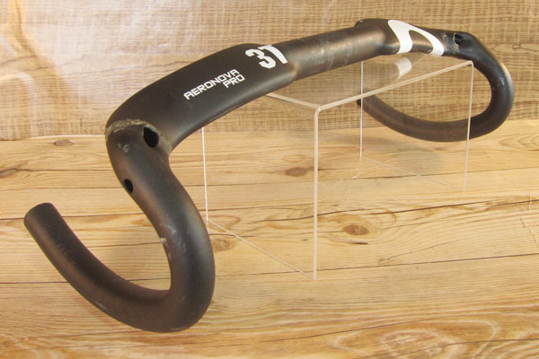 3T エアロノヴァプロ AERONOVA PRO アルミ エアロ ドロップハンドル ブラケット c-c 420mm φ31.8 ビチアモーレ ...