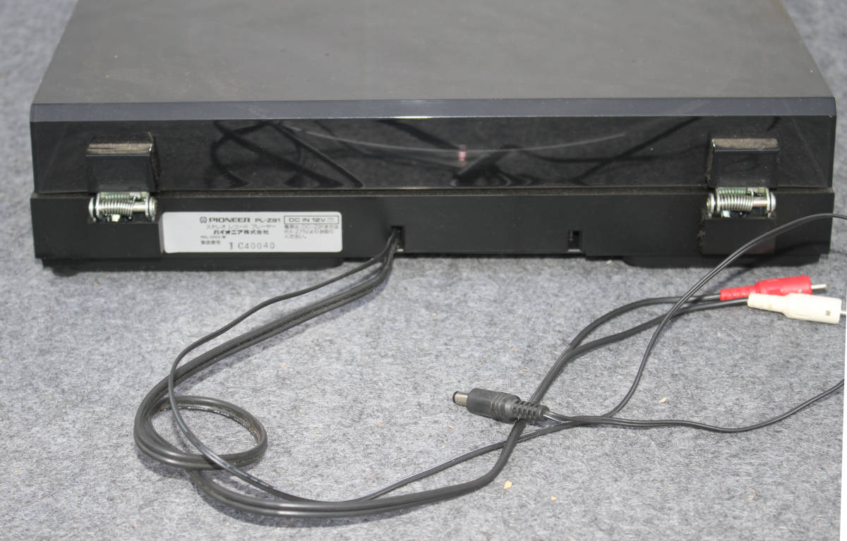 PIONEER パイオニア ステレオ レコードプレーヤー PL-Z91 ジャンク品(パイオニア)｜売買されたオークション情報、yahooの商品 ...