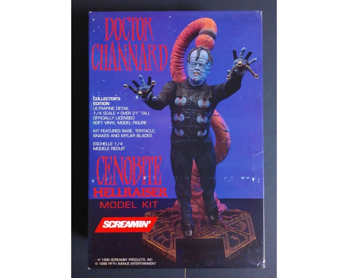 SCREAMIN' DOCTOR CHANNARD CENOBITE HELLRAISER MODEL KIT COLLECTOR'S ...