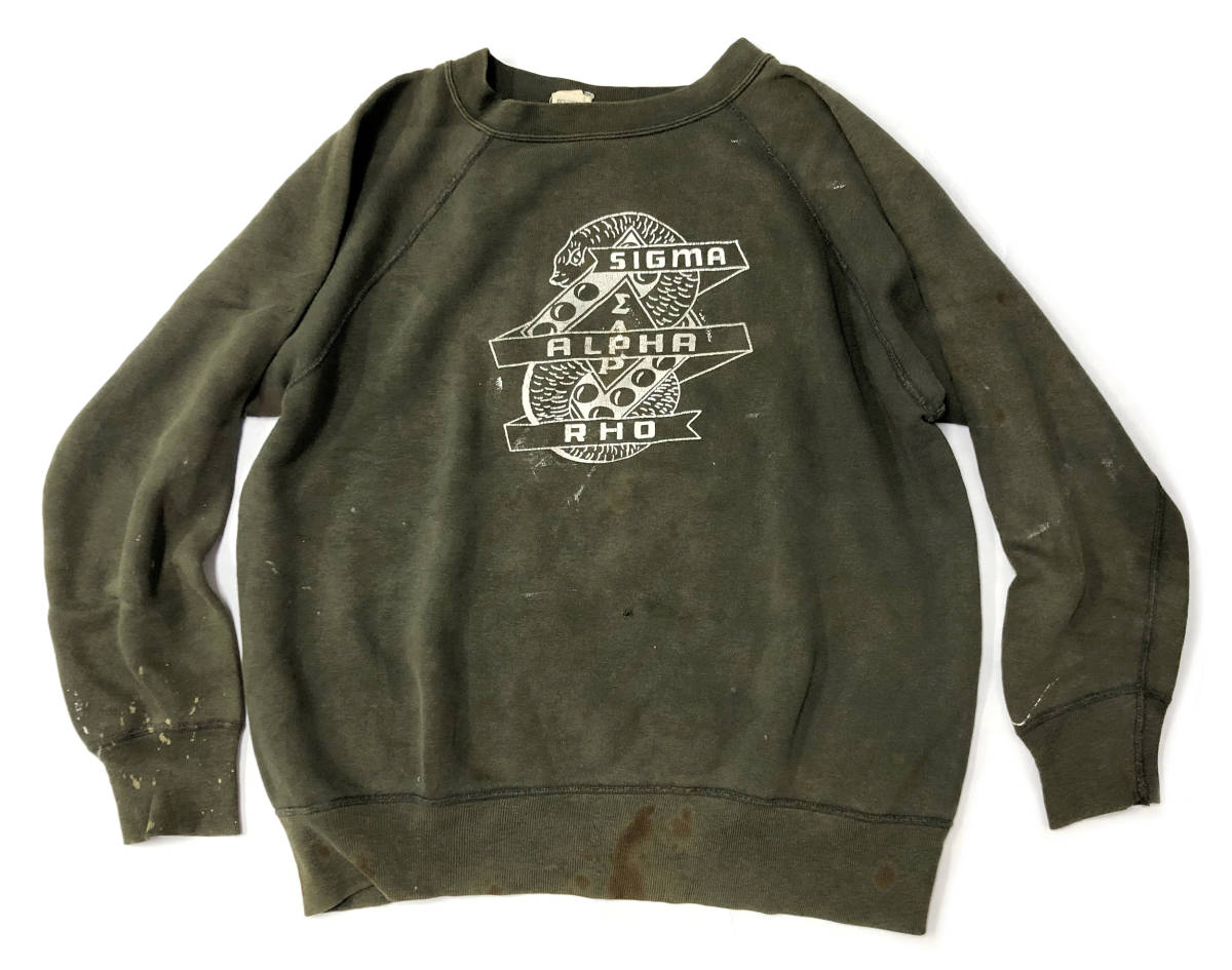 レア ビンテージ チャンピオン 60年代 ランタグ 蛇柄 スウェット vintage champion sweat snake 50s 60s ...
