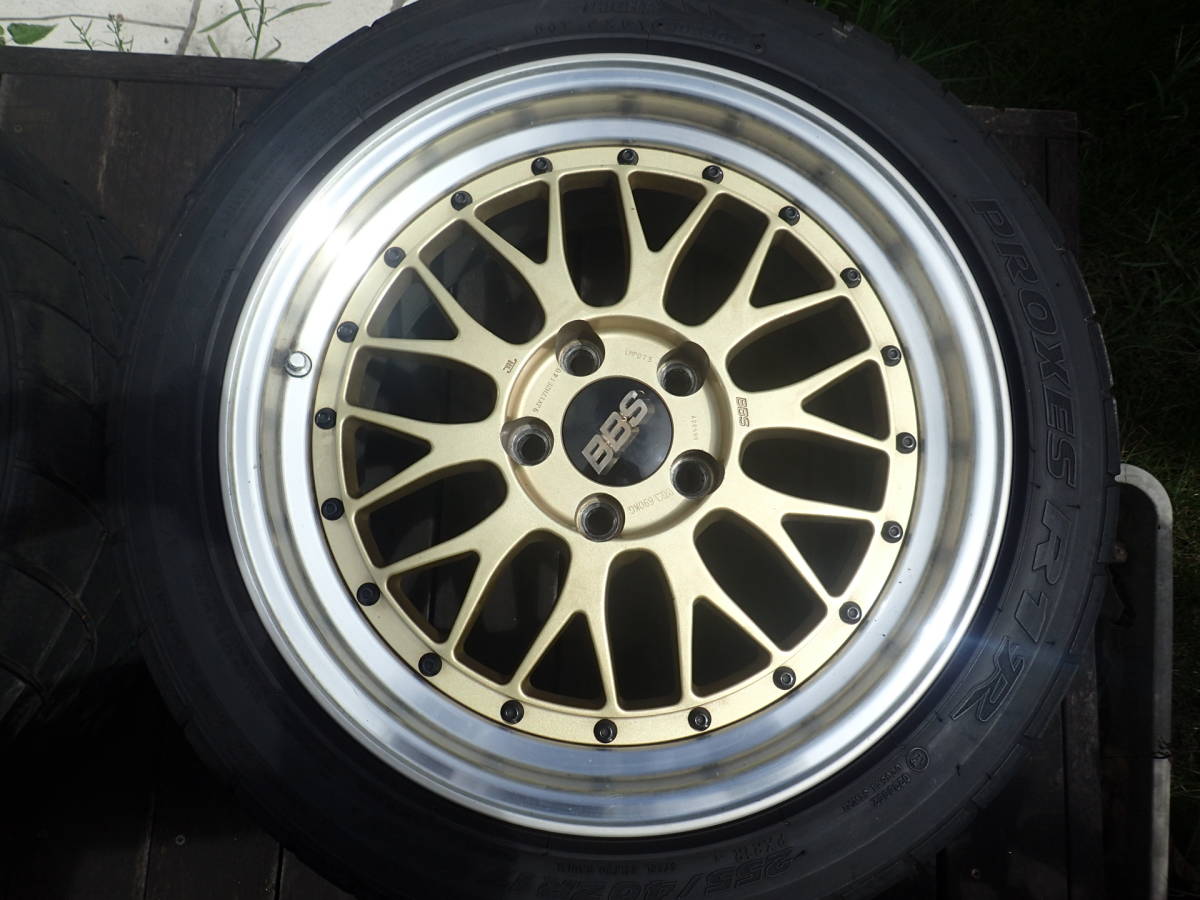 BBS-LM 17インチ4本セット LMP075（9J オフセット+40） R1R 255/40ZR17 FD3Sなど