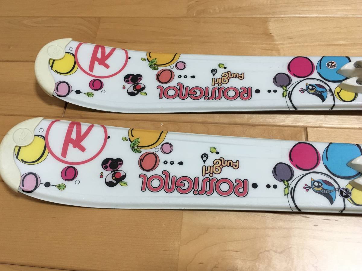 ROSSIGNOL ロシニョール キッズ ジュニア 子供用 スキー FUN GIRL 110cm(カービング)｜売買されたオークション情報 ...