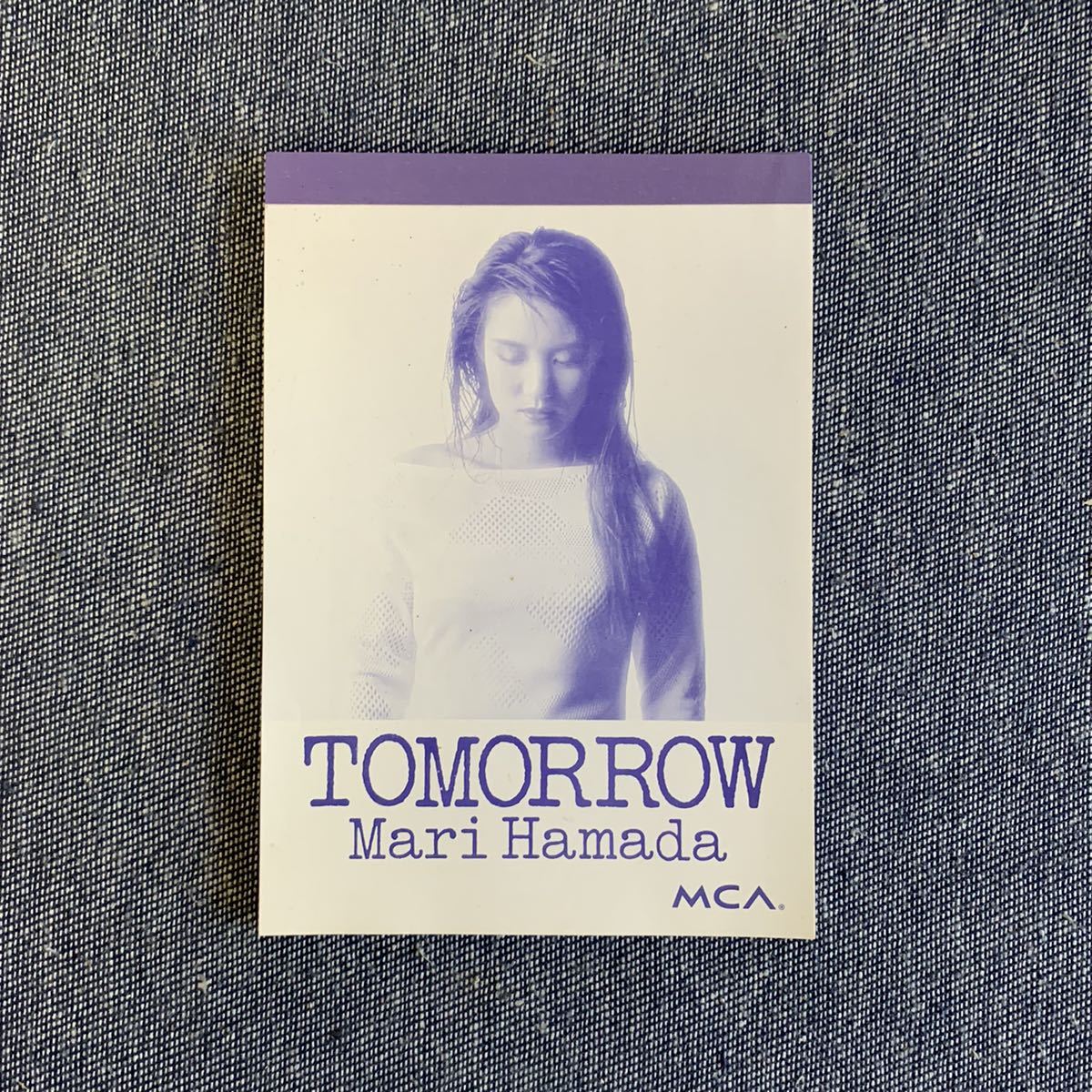 浜田麻里 TOMORROW Mari Hamada メモ帳 販促品 MCA 15cm×10.5cm(その他)｜売買されたオークション情報 ...