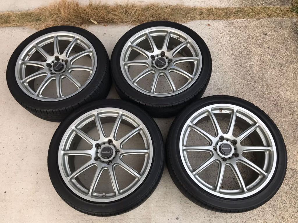 プロドライブ GC-010E 7.5J×18 OF+42 4本セット prodrive RAYS FD2 FN2 CE28 鍛造(ラジアル ...