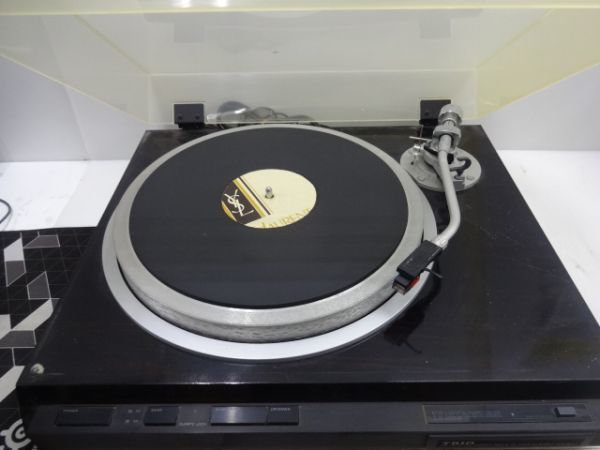 HA405-200112-094 ジャンク扱い ターンテーブル TORIO トリオ KP-800 レコードプレーヤー 通電回転確認済み(その他 ...