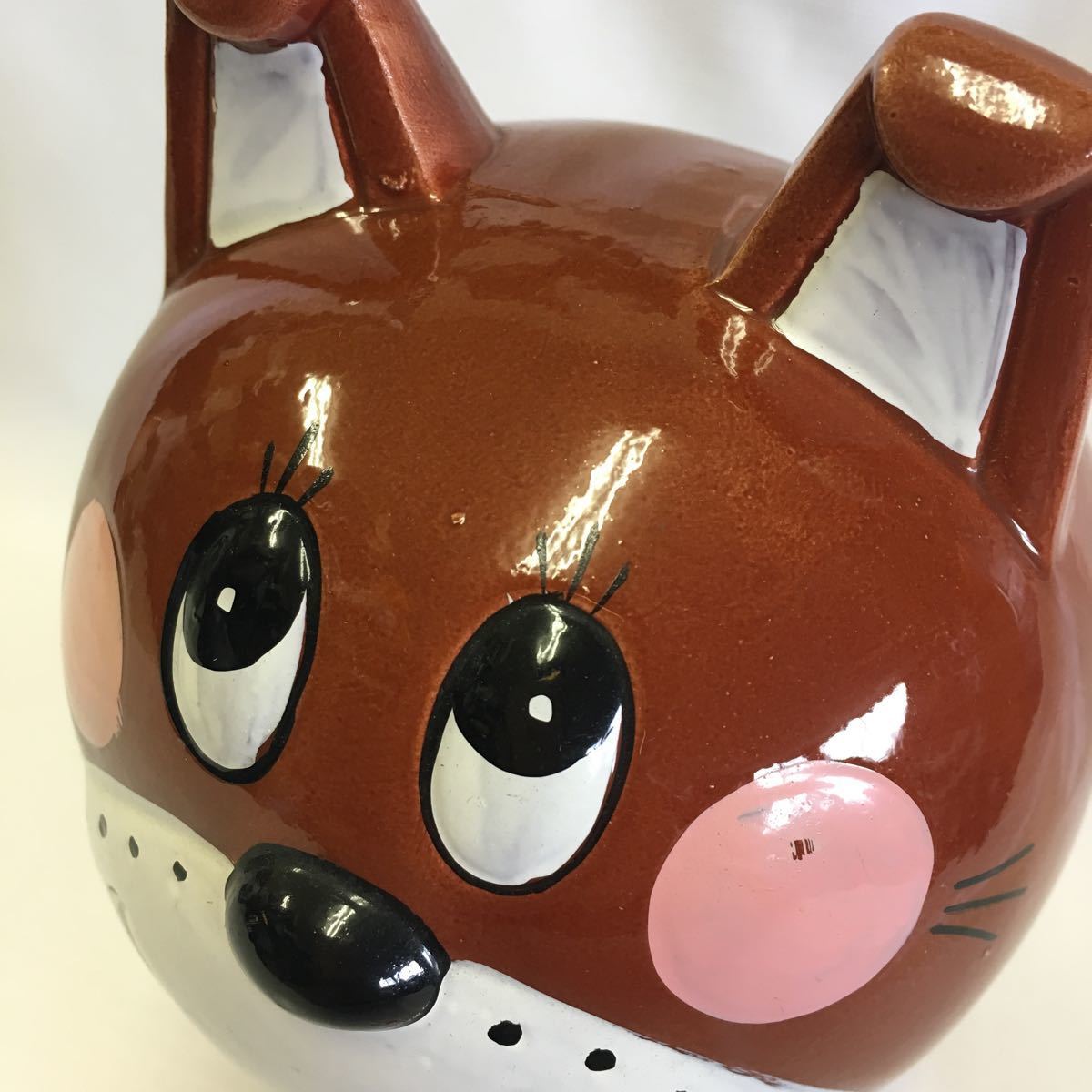No.6783 全国 内藤ルネ 貯金箱 陶器 ねこ いぬ 昭和レトロ レトロポップ(雑貨)｜売買されたオークション情報、yahooの商品情報をアーカイブ公開 - オークファン（aucfan.com）