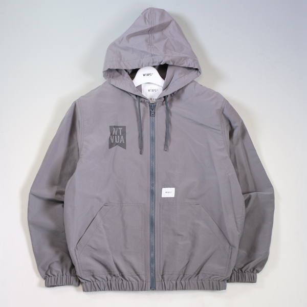 極 19ss Wtaps ACADEMY JACKET NYLON TUSSAH GRAY S X01 ダブルタップス アカデミージャケット グレー(ジャンパー、ブルゾン)｜売買された ...