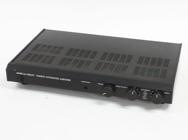 ミュージカル フィデリティ アンプ TEMPEST INTEGRATED AMPLIFIER ジャンク AHB6246 MUSICAL ...