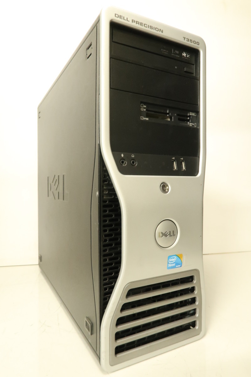 DELL PRECISION T3500 Xeon W3503 2.4GHz 4GB DVDスーパーマルチ NVIDIA Quadro NVS ...