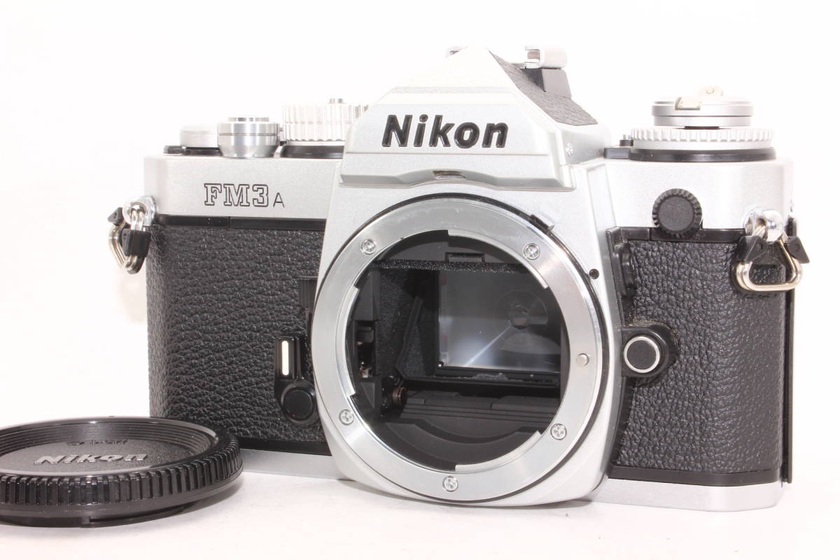ニコン Nikon FM3 A - シルバー ボディ + MF-16 マニュアルフォーカス / MF 一眼レフ カメラ 218886(ニコン ...