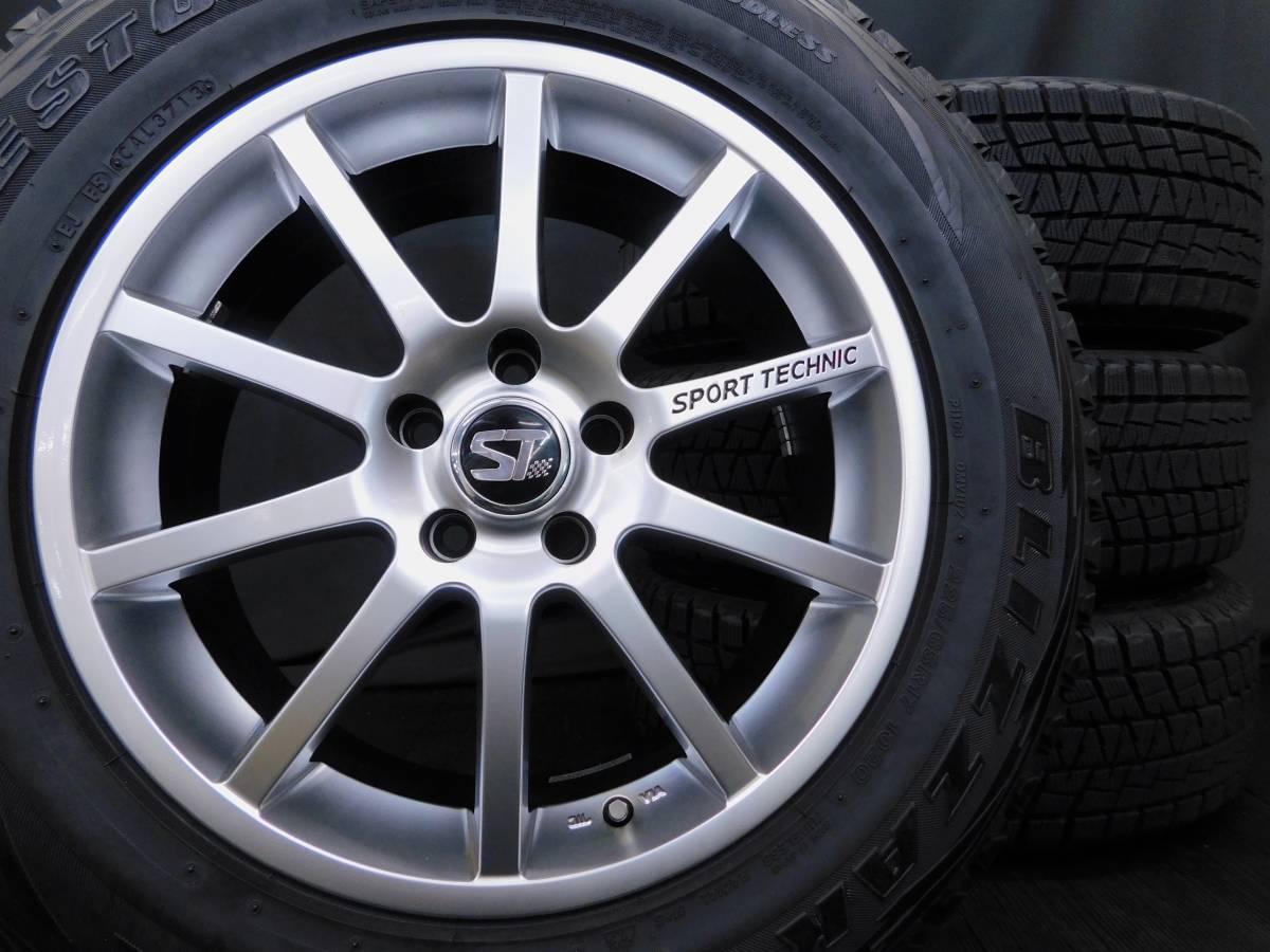 極上品 SPORT TECHNIC MONO10 PCD108 FOR VOLVO+極上BS BLIZZAK DM-V1 225/65R17 ...