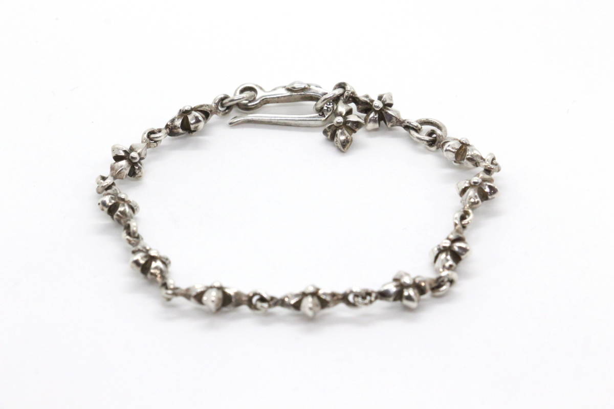 高級 LIBRA 925 SILVER クロス カットアウト ブレスレット 12g シルバー 銀 チェーン 腕輪 十字架 アクセサリー リブラ(シルバー)｜売買されたオークション情報 ...