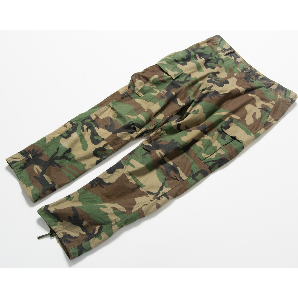 ROTHCO ロスコ ULTRA FORCE BDUカーゴパンツ 軍パン ウッドランドカモ コットンリップストップ 迷彩 LARGE ...