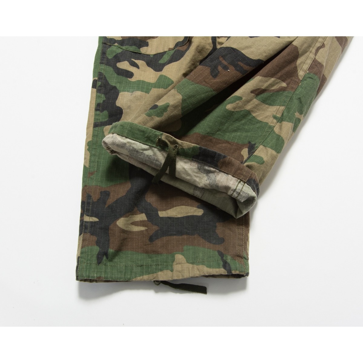 ROTHCO ロスコ ULTRA FORCE BDUカーゴパンツ 軍パン ウッドランドカモ コットンリップストップ 迷彩 LARGE ...